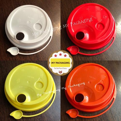 Jual Cap / Lid + Stopper Gelas Boba/Cheese Tea/ Cup Injection /dus isi ...
