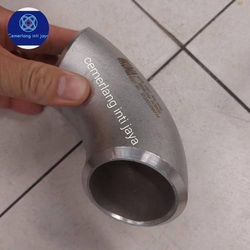 Jual Elbow las Stainless Steel 304 SCH80 10" inch / Kne Las Stainless ...