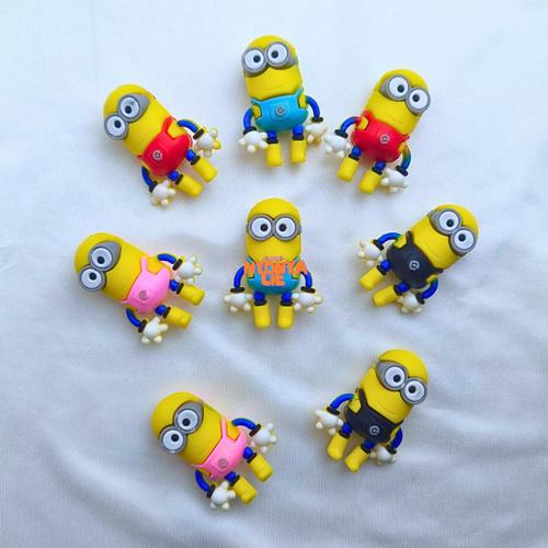 Jual CRM41 Cake Topper Rubber Animation Despicable Me Minion Hiasan Kue ...