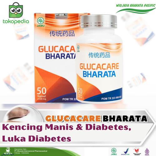 Jual Glucacare Bharata Obat Diabetes, Obat Kencing Manis, Obat Luka ...