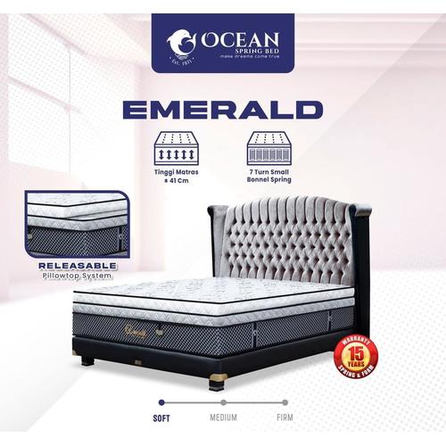 Jual OCEAN EMERALD PILLOWTOP BISA DIBUKA KASUR SPRING BED OCEAN ...