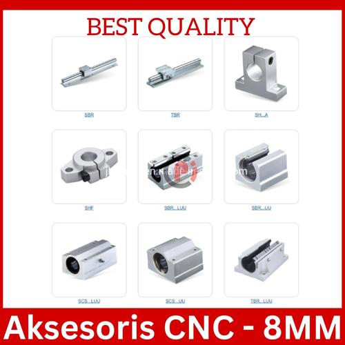 Jual Aksesoris CNC Part Ukuran AS 8mm 8 mm Shaft Holder SK8 Linear ...