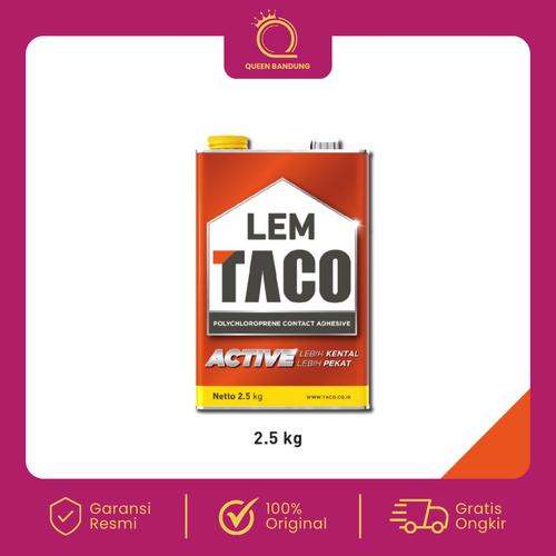 Jual TACO ACTIVE Lem Kuning Active Kemasan Galon 2.5kg - Kota Bandung ...