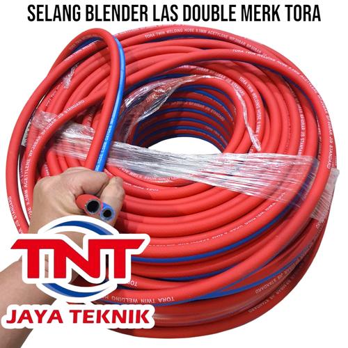 Jual SELANG BLENDER LAS DOUBLE / SELANG DOUBLE MERK TORA / TWIN WELDING ...