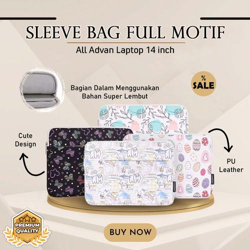Jual Sleeve Bag Laptop Advan Workplus Workpro Ai Gen Soulmate 13 14 ...