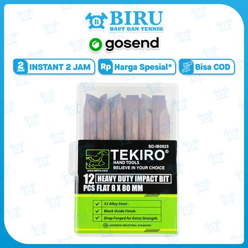 Jual TEKIRO mata obeng ketok MINUS 8x80 ORIGINAL - Kota Cirebon - Biru ...