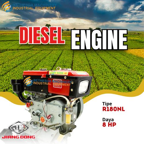 Jual Mesin Penggerak Diesel 8 PK Jiangdong Lampu R 180 NL Engkol 8 HP - Kota Surabaya - Genset ...
