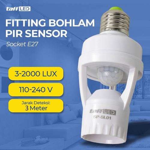 Jual Smart Fitting E27 Lampu Bohlam Motion Sensor Gerak Otomatis ...