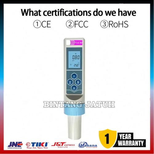 Jual DOZ30 Portable Dissolved Ozone O3 Meter Tester Concentration in ...