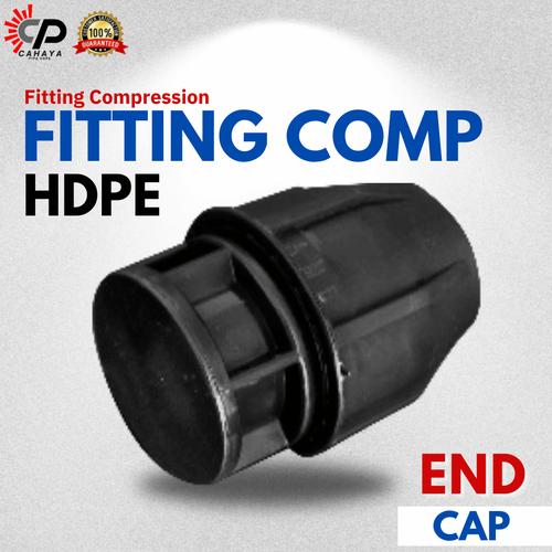Jual END CAP HDPE / DOP HDPE COMPRESSION FITTING HDPE ; PP Compresion ...