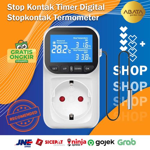 Promo Stop Kontak Timer Digital Listrik Timer Stop Kontak Digital Timer ...