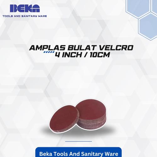 Jual Amplas Bulat Velcro 4 inch - Grid 240 - Jakarta Barat - BeKa Tools ...