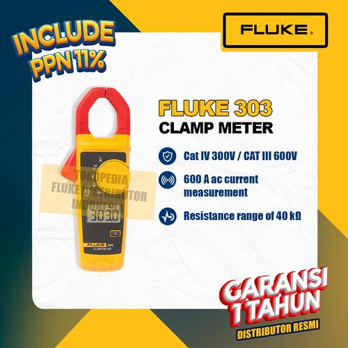 Jual FLUKE 303 - AC 600A Digital Clamp Meter - Jakarta Barat ...