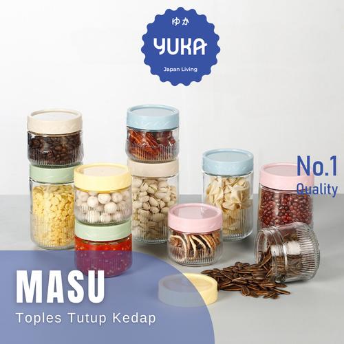 Jual YUKA - MASU Food Container Kue Kering Estetik Organizer Dapur ...