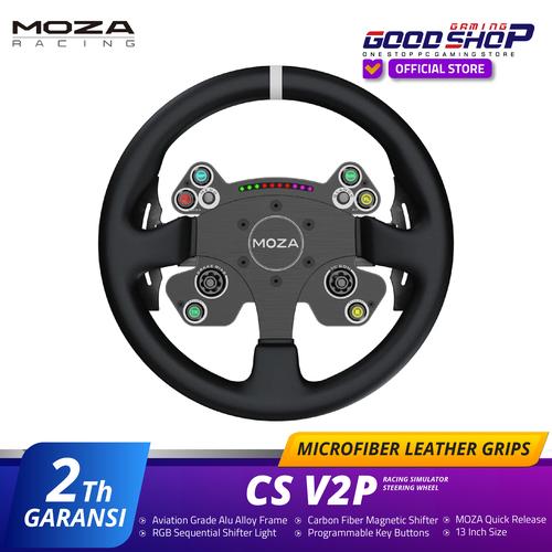 Promo MOZA Racing CS V2P / CS V2-P Racing Wheel | Racing Simulator ...