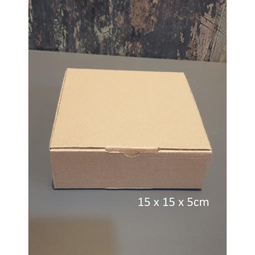 Jual kardus ukuran 15x15x5cm dus packaging pao mini isi 4 hampers ...