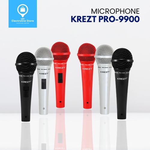 Jual Microphone Kabel Dynamic KREZT PRO-9900 Mik Karaoke - Jakarta ...