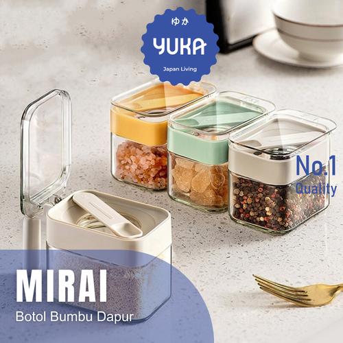 Promo YUKA - SHINO Wadah Garlic Powder Modern Container Bumbu Aesthetic ...