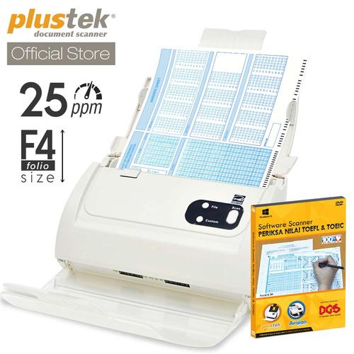 Promo Scanner Plustek Periksa Nilai TOEFL & TOEIC PS283 - 25 Lembar ...