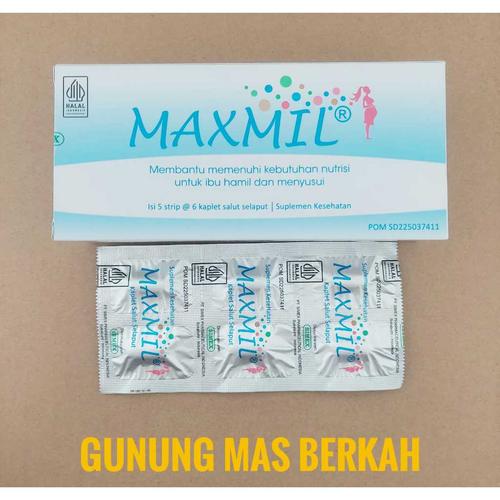 Jual MAXMIL maxmil Maxmil - Multivitamin nutrisi untuk ibu hamil ...