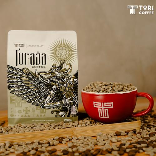 Jual Kopi Toraja Sapan Arabika 250g - BIJI - Kab. Toraja Utara - KOPI TORAJA TORI COFFEE | Tokopedia