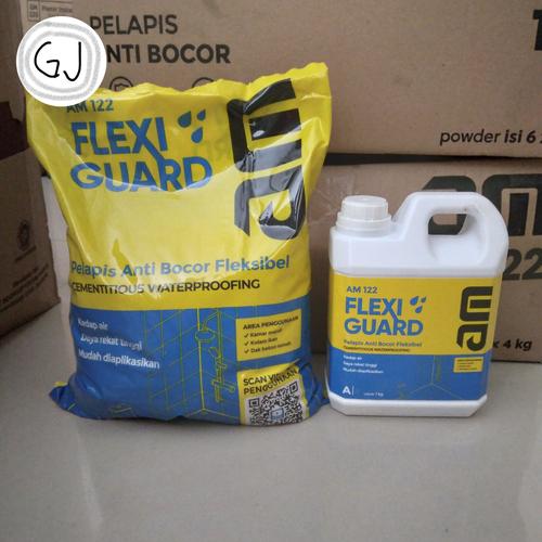 Jual AM 122 5kg/set pelapis anti bocor 2 komponen semen 4 kg + cairan 1 ...