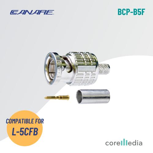Jual Canare BCP-B5F - Konektor BNC Untuk L-5CFB - Jakarta Barat - Core Media | Tokopedia