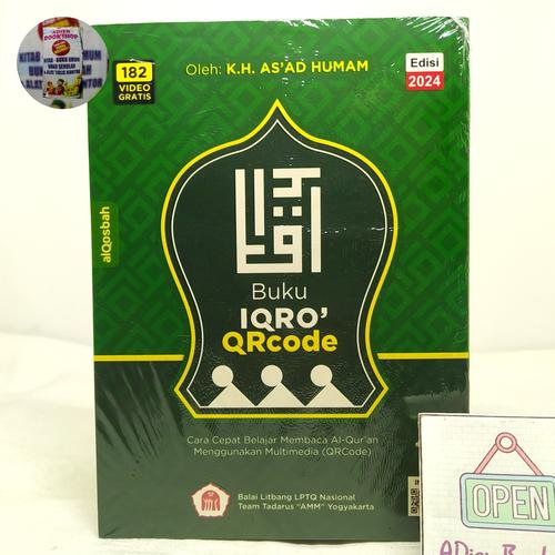 Jual BUKU IQRO QRCODE CARA CEPAT MEMBACA AL QURAN MENGGUNAKAN MULTIMEDIA MILENIAL A5 AL QOSBAH ...