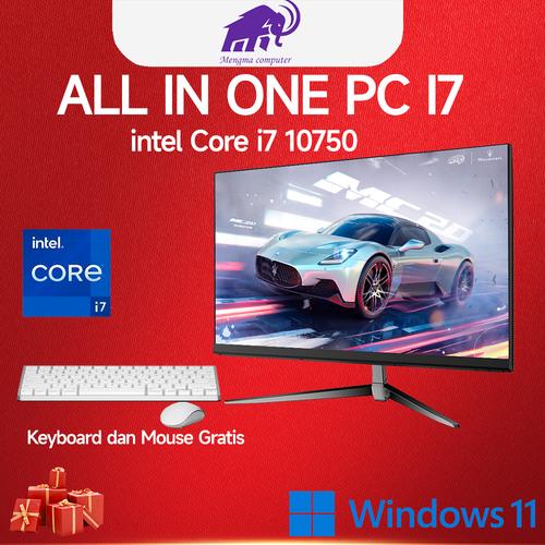 Promo MA Komputer Full Set ALL IN One PC intel I7 10750 RAM 16GB ...