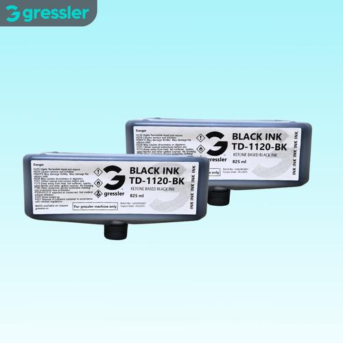 Jual Tinta DOD Inkjet Printer Coding Ketone-based Ink Black TD-1120-BK ...