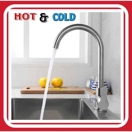 Jual KERAN KITCHEN SINK MODEL PIPA PANAS DINGIN/KRAN DAPUR BAK CUCI ...