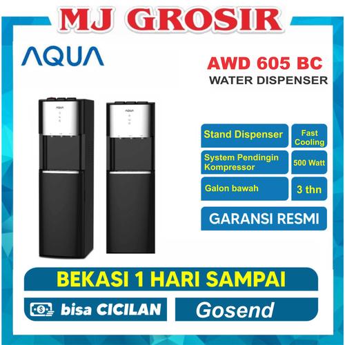 Jual WATER DISPENSER AQUA AWD 605 BC GALON BAWAH KOMPRESSOR - DISPENSER ...