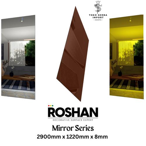 Jual Roshan Wall Panel Bamboo Charcoal Mirror Series 290x122x0,8cm ...