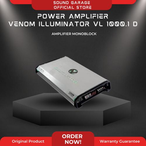 Jual POWER AMPLIFIER MONOBLOCK VENOM ILLUMINATOR VL-1000.1D - Kota ...