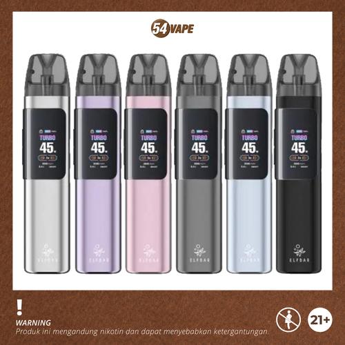 Jual ELFBAR ELF X PRO POD KIT AUTHENTIC by ELF BAR - SILVER - Jakarta ...