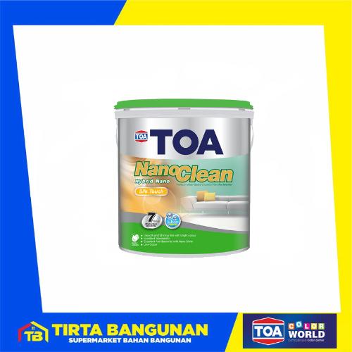 Jual TOA NANO CLEAN SILK TOUCH INT CAT TEMBOK TINTING HARGA BY REQUEST ...