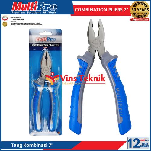 Jual Tang Kombinasi 7inch Combination Pliers 7" MULTIPRO - Jakarta ...