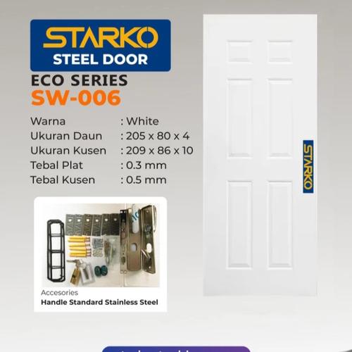 Jual PINTU PLAT BAJA STARKO ECO SERIES TYPE SW-006 - Jakarta Utara ...