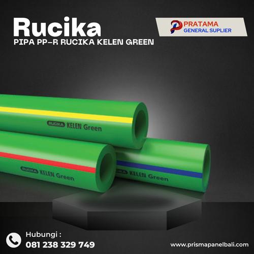 Jual Rucika PIPA PP-R RUCIKA KELEN GREEN - ½" / 20mm, PN16 GRS KUNING ...