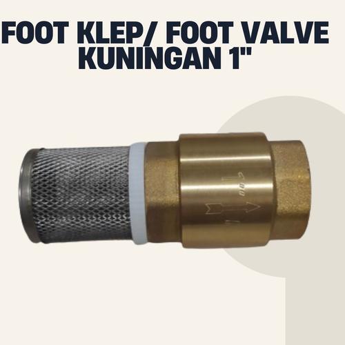 Jual foot klep foot valve saringan tusen kuningan pompa air wasser ...
