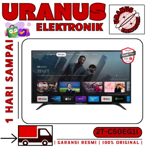 Jual Sharp 2T-C50EG1I Led TV 50 Inch Smart Android Full HD 2TC50EG1I - Jakarta Barat - uranus ...