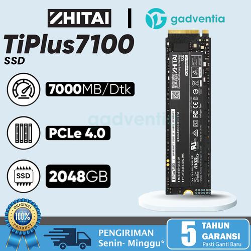 Jual ZHITAI SSD TiPlus 7100 1TB 2TB 4TB PCIe 4.0 M.2 Notebook Desktop Laptop SSD PS5 Black Myth ...
