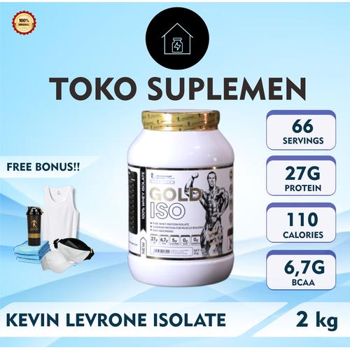 Jual KEVIN LEVRONE GOLD SERIES ISOLATE 2 KG - ISO WHEY PROTEIN 4.4 LBS ...
