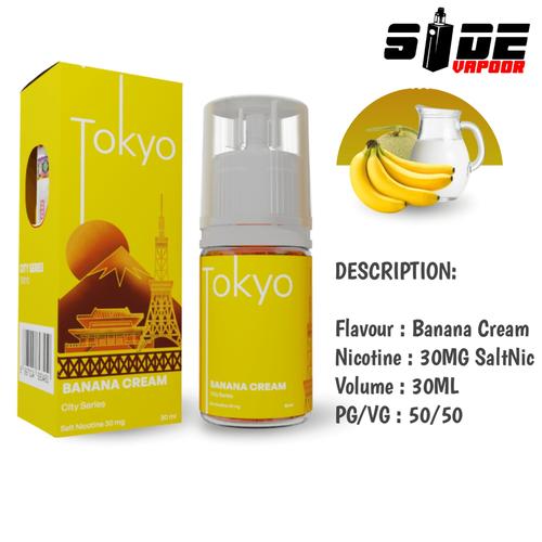 Jual Liquid FOOM TOKYO Banana Cream 30ml Saltnic City Series by FOOM ...