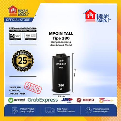 Jual MPOIN TP280 Toren/ Water Tank Tall Series 280L - Kab. Tangerang ...