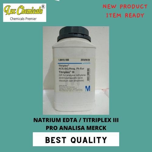 Jual ( MERCK ) Sodium EDTA / Natriumn EDTA Pro Analisa Best Product - 5 ...