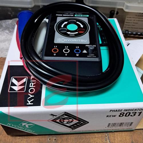 Jual Kyoritsu 8031 KEW 3 Phase Indicator Sequence Rotation Open Phase ...