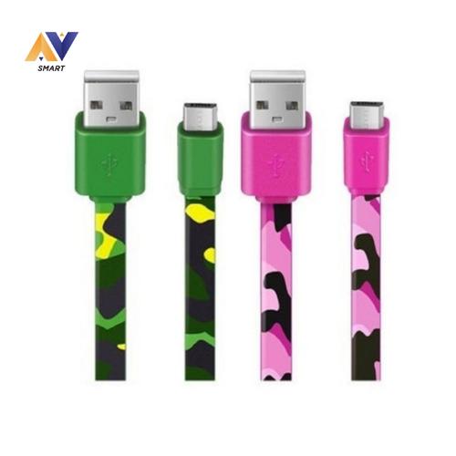 Jual KABEL DATA CHARGER USB TO MICRO 1 METER ARMY PRINTING - Jakarta ...