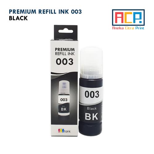 Promo ACP Premium Refill Ink 003 - Tinta Dye Botolan Printer L1110 L1210 L1250 L3110 L3150 L3210 ...