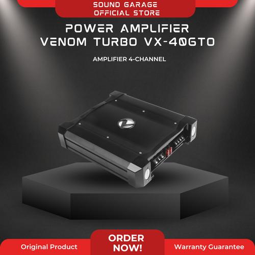 Jual POWER AMPLIFIER 4-CHANNEL VENOM TURBO V-406TO - Kota Surabaya ...